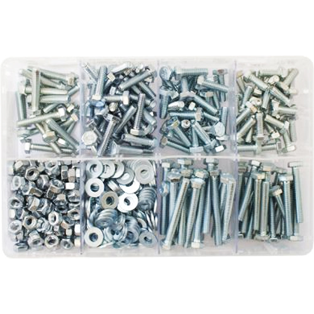Buy Assorted Box of M6 Hardware - Setscrews Nuts Flat Washers | Best ...