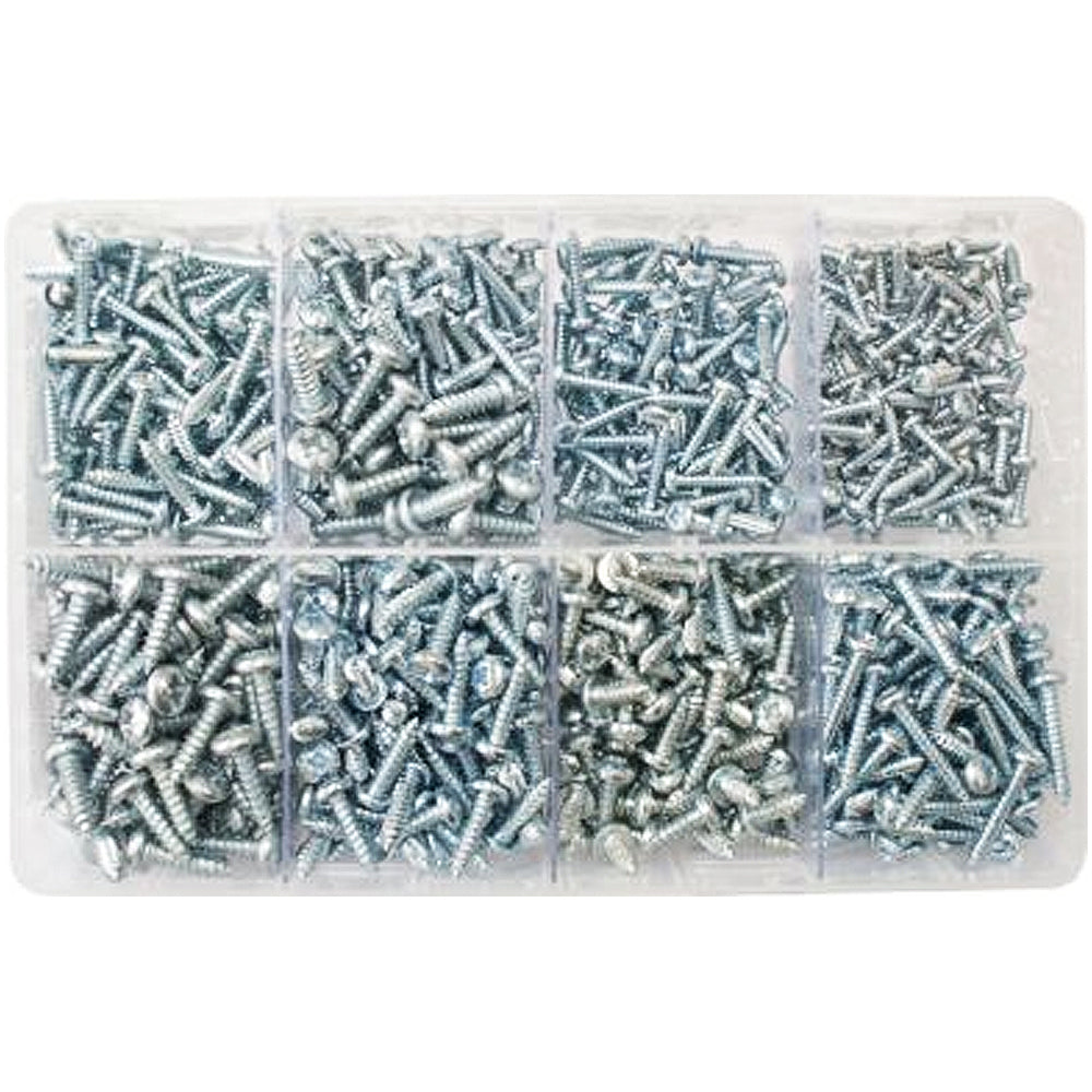 Buy Assorted Self Tapping Screws Posidrive | Qty: 800 UK