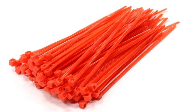 Buy Large Red Cable Ties Online UK - 370 x 4.8mm UK